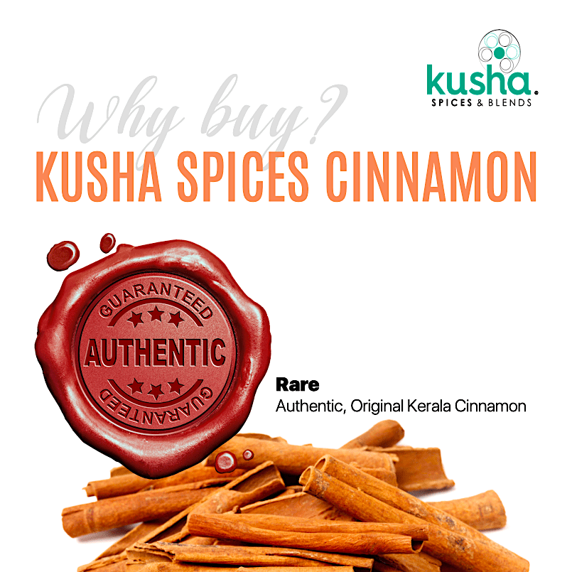 Kusha Original Kerala Cinnamon Flakes | Kusha Spices