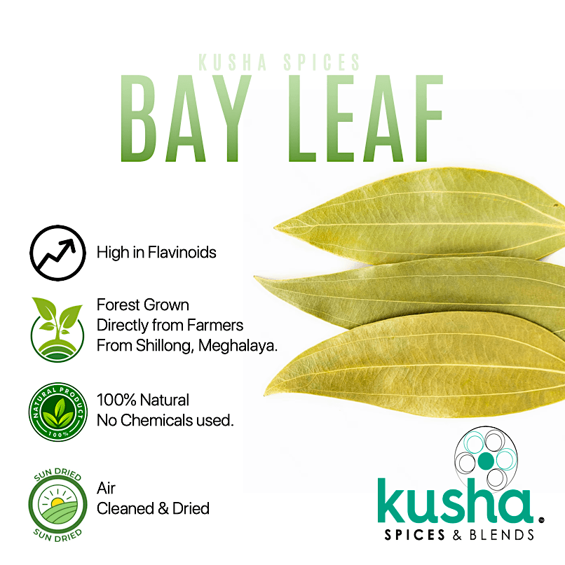 Kusha Original Indian Bay Leaf | Kusha Spices