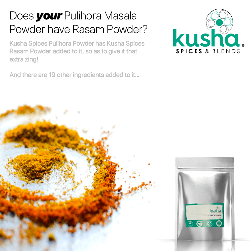 Kusha Pulihora Masala Powder | Kusha Spices