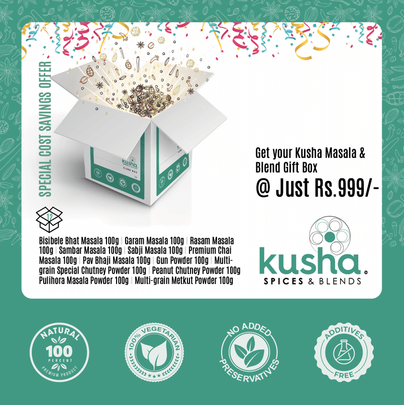 Kusha Masala & Blend Gift Box | Kusha Spices
